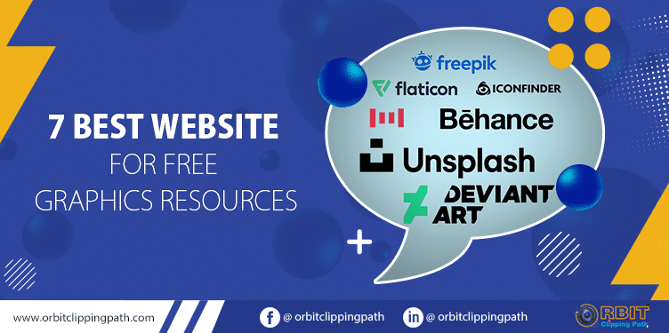 7 Best Website for Free Graphics Resources - Clipping Path Service